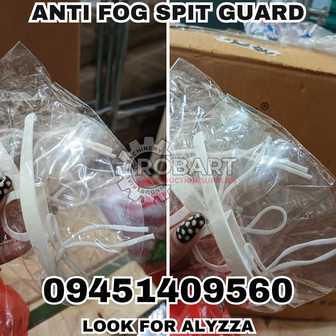 ANTI FOG SPIT GUARD, Commercial & Industrial, Construction Tools ...
