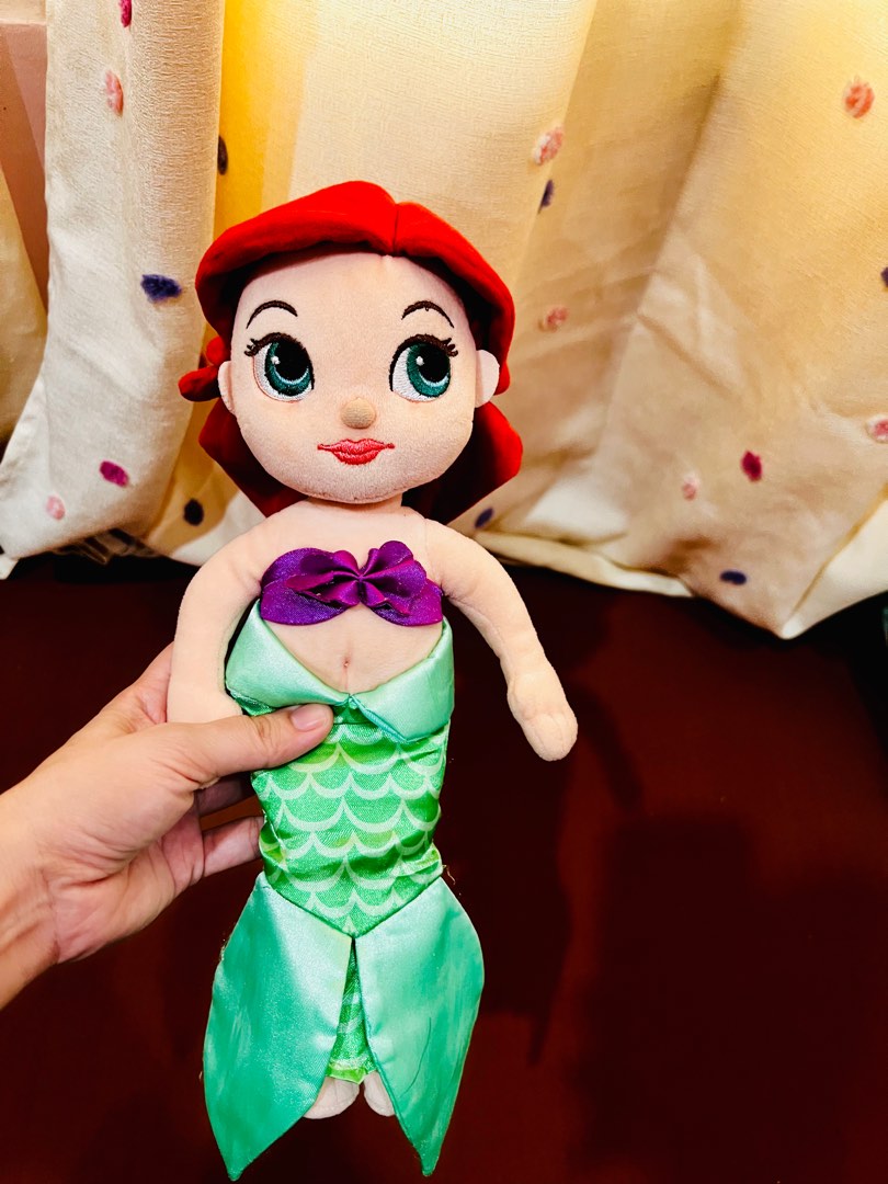 Ariel disney animator plushie, Hobbies & Toys, Toys & Games on Carousell