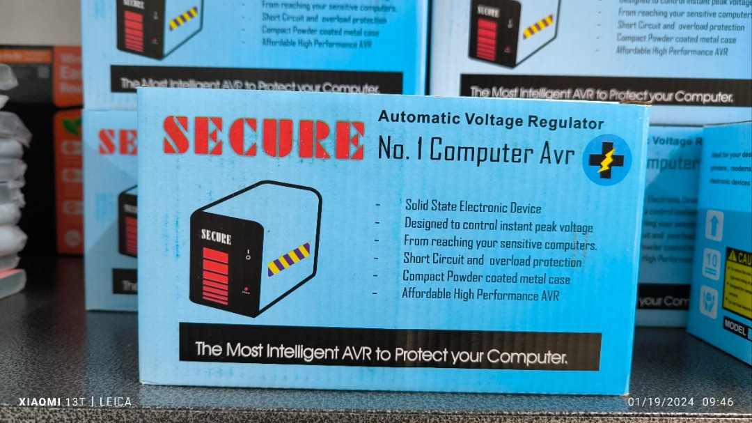 AVR Secure 220V, Computers & Tech, Parts & Accessories, Computer Parts ...