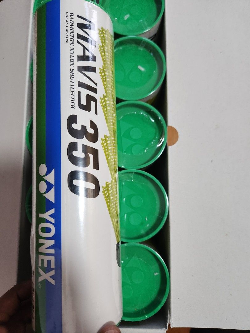 Yonex Mavis 350 Badminton Nylon Shuttlecock, Sports Equipment, Sports ...