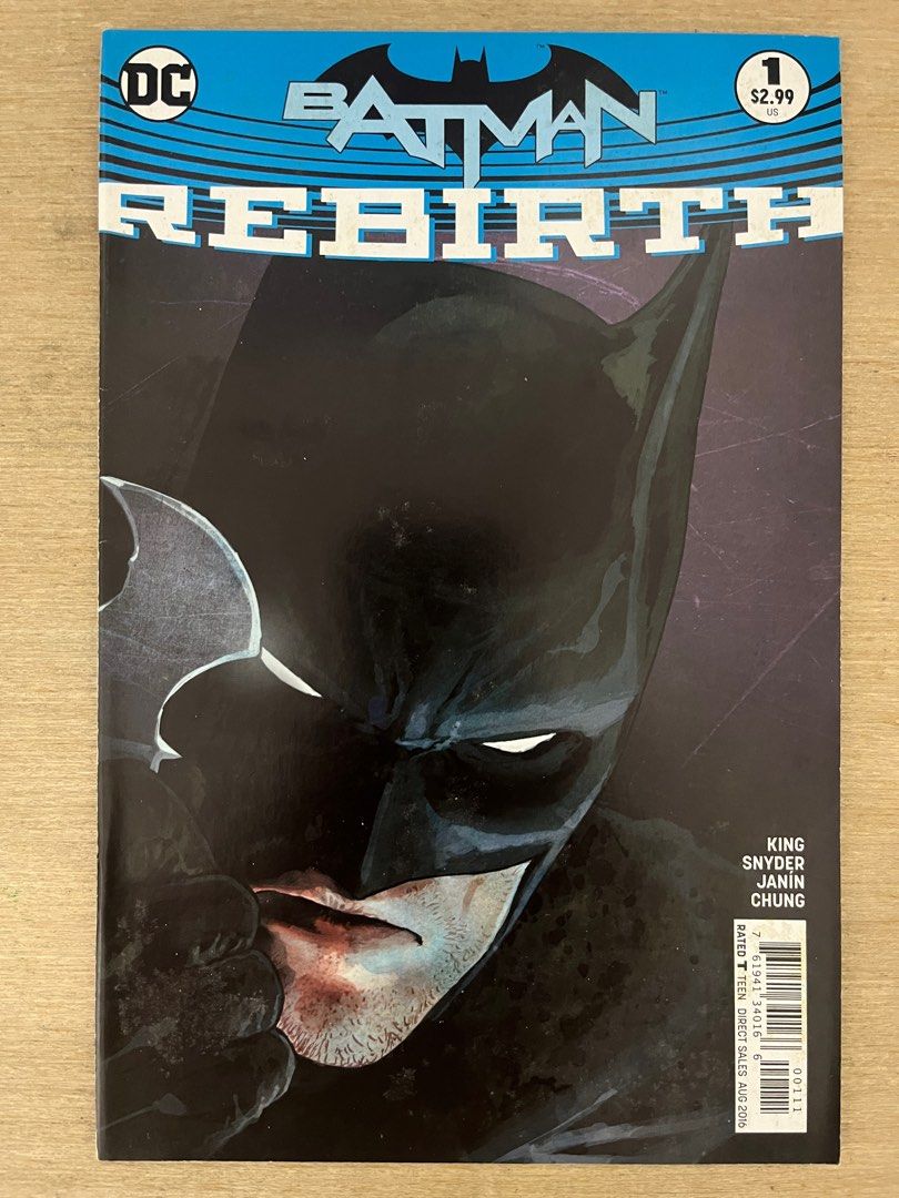 BATMAN REBIRTH #1 (2016), Hobbies & Toys, Books & Magazines, Comics ...