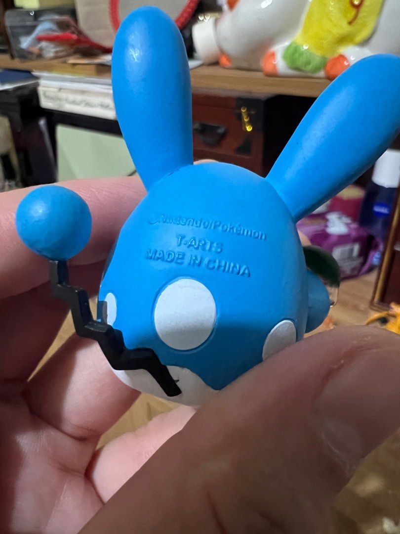 Big Size Azumarill Pokemon Figure (Tomy) Rain Mascot, Hobbies & Toys ...