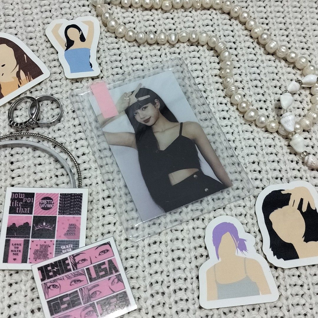 BLACKPINK Lisa The Album Photocard, Hobbies & Toys, Memorabilia ...
