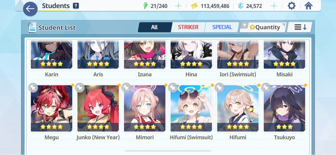 Blue Archive Max Level/Whale Account on Carousell