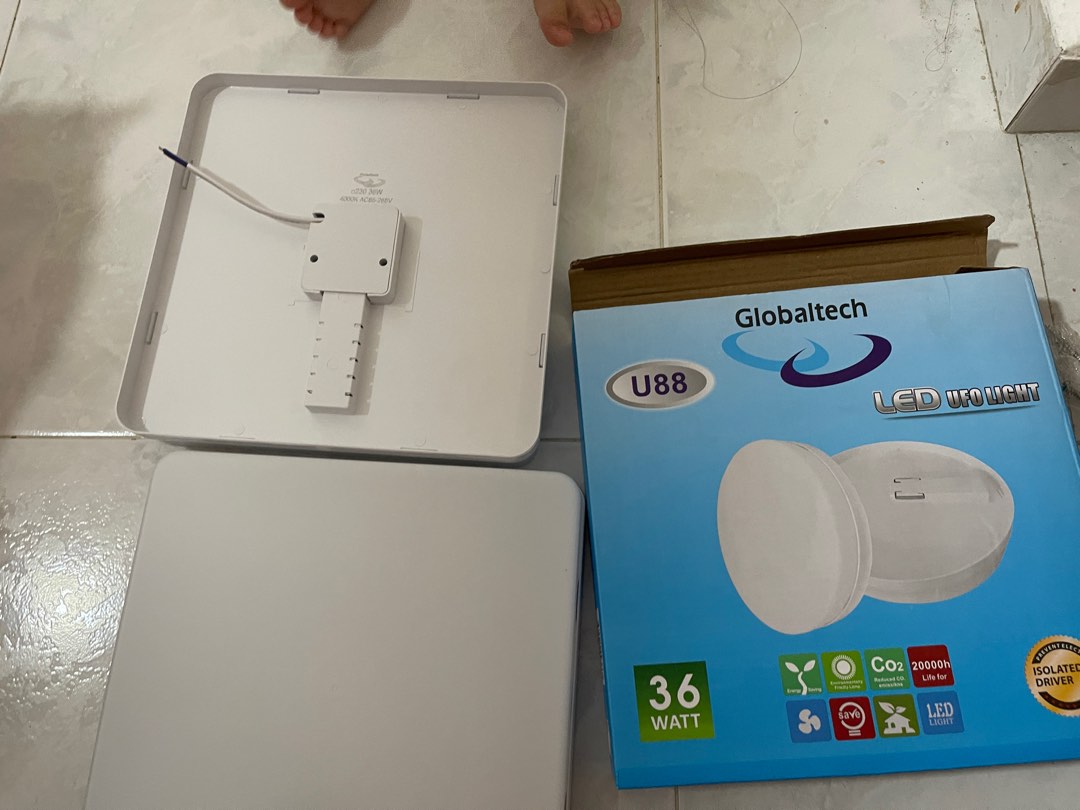 BTO led ceiling light toilet storeroom, Furniture & Home Living ...