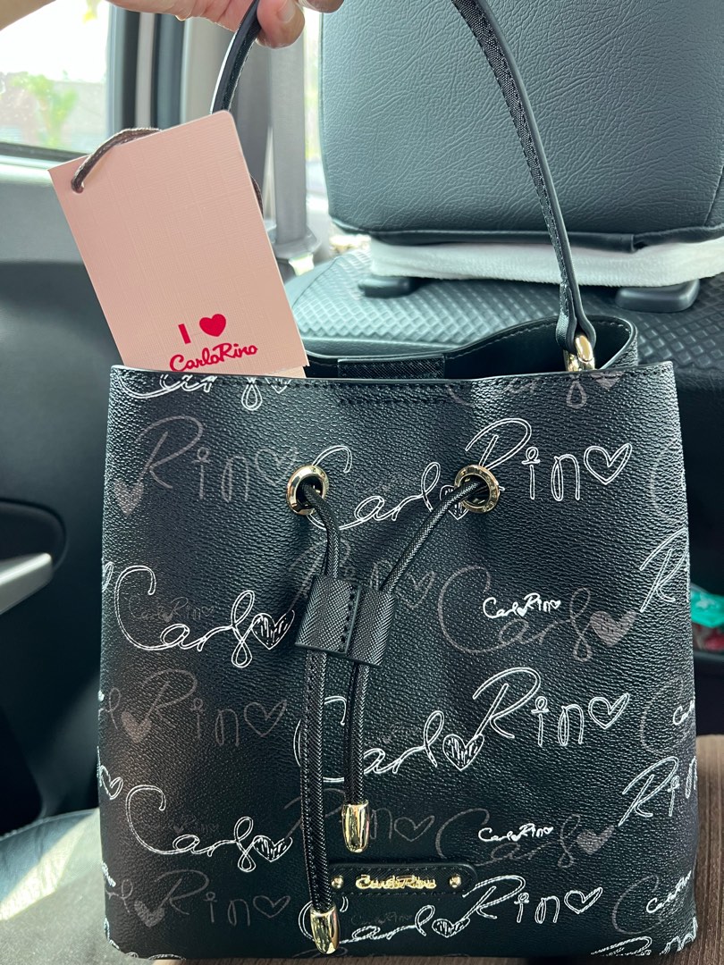 Bucket bag Carlo Rino, Women's Fashion, Bags & Wallets, Shoulder Bags ...