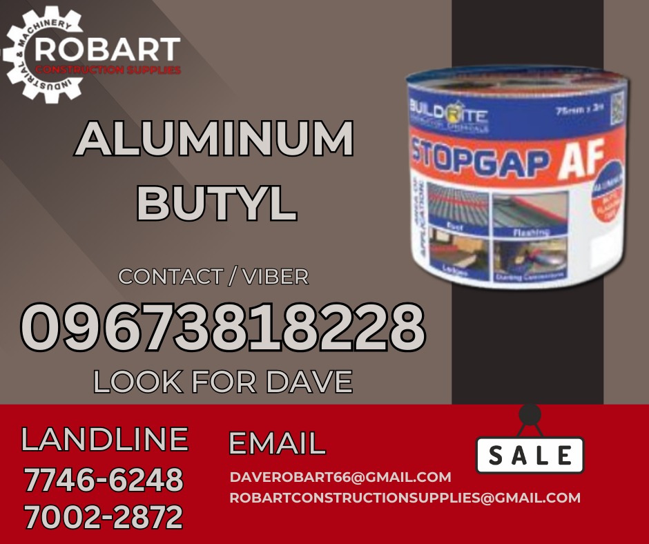 BUILDRITE ALUMINUM BUTYL, Commercial & Industrial, Industrial Equipment ...