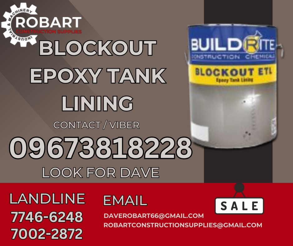 BUILDRITE EPOXY TANK LINING, Commercial & Industrial, Industrial ...
