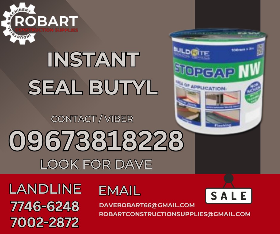 BUILDRITE INSTANT SEAL BUTYL, Commercial & Industrial, Industrial ...
