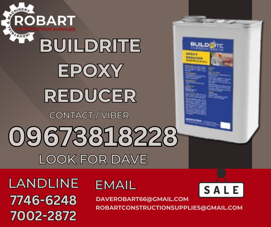 BUILDRITE REDUCER EPOXY, Commercial & Industrial, Industrial Equipment ...