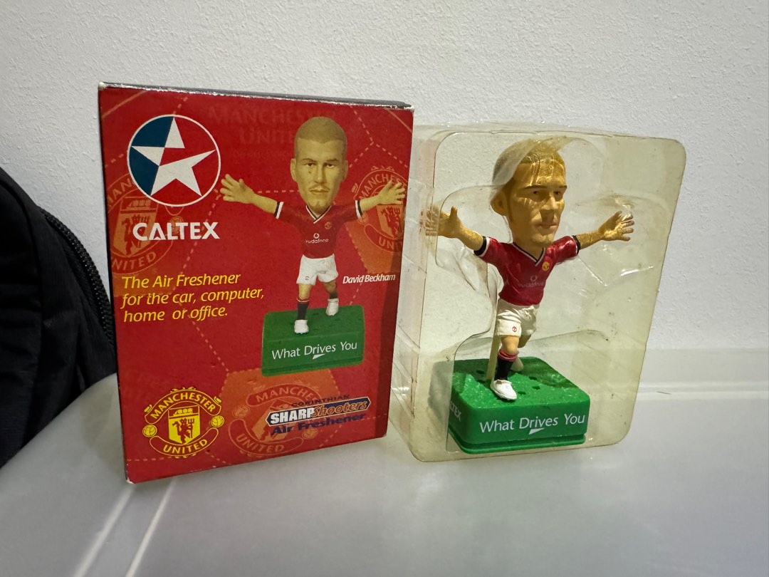 Caltex x Manchester United air freshener, Beauty & Personal Care ...