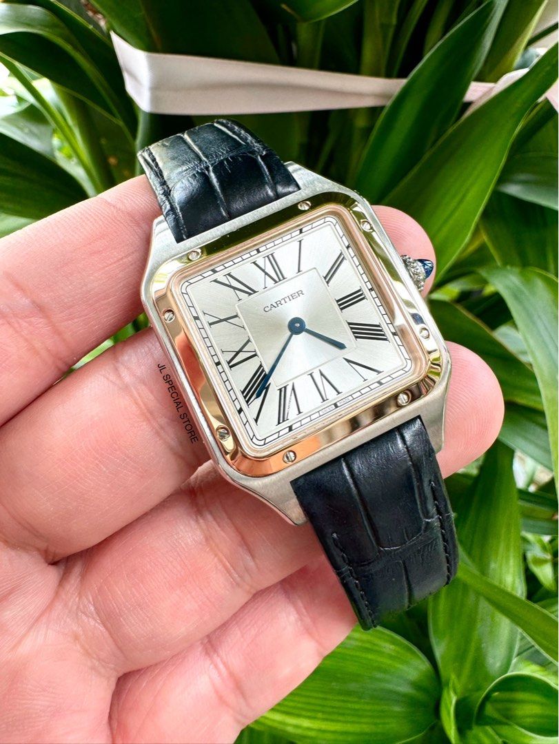 Cartier Santos Dumont W2SA0011 Large, Luxury, Watches on Carousell