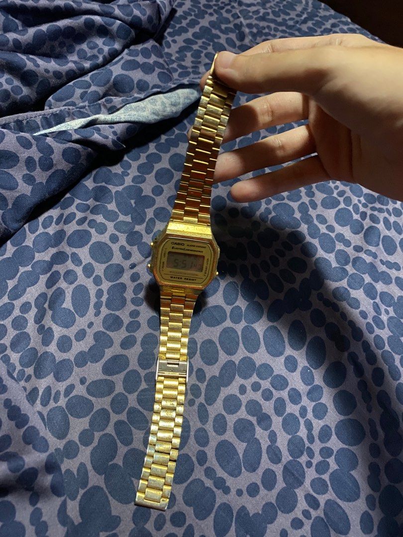 Casio Gold Watch, Women's Fashion, Watches & Accessories, Watches on ...