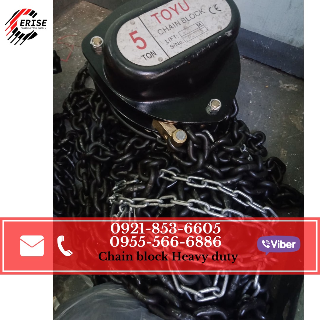 chain block Heavy duty, Commercial & Industrial, Construction Tools ...