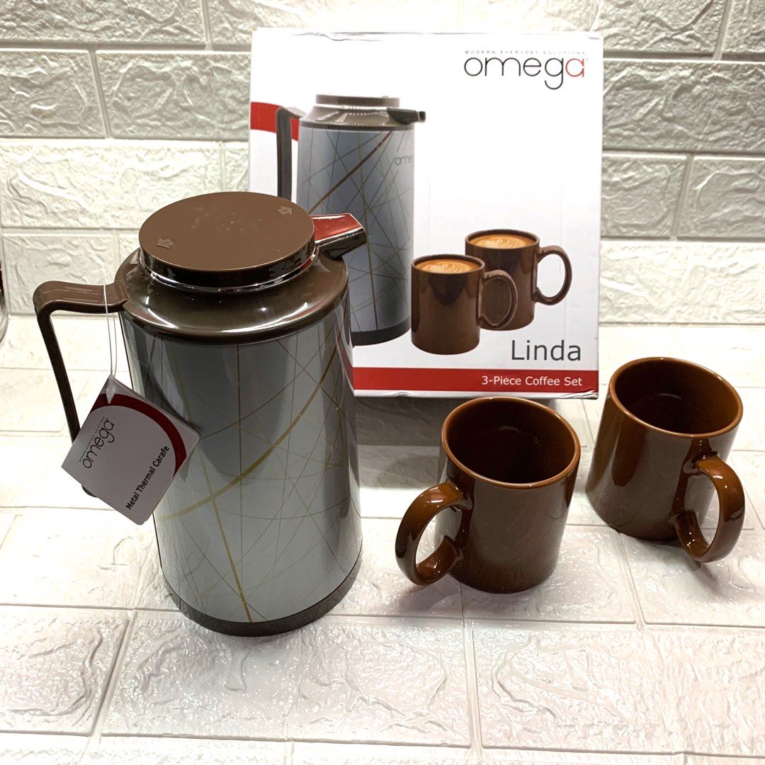 Coffee Set Omega Brand, Furniture & Home Living, Kitchenware ...