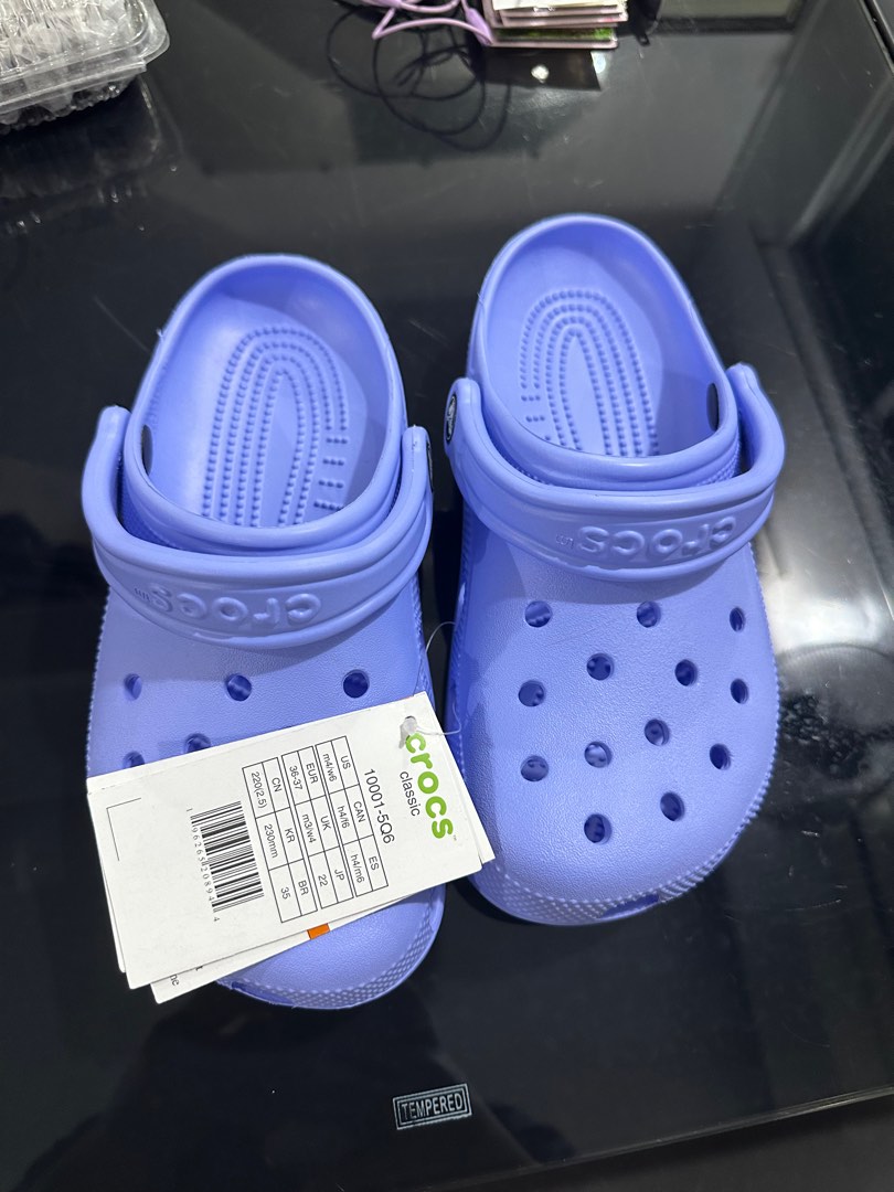 CROCS MOON JELLY, Women's Fashion, Footwear, Slippers and slides on ...