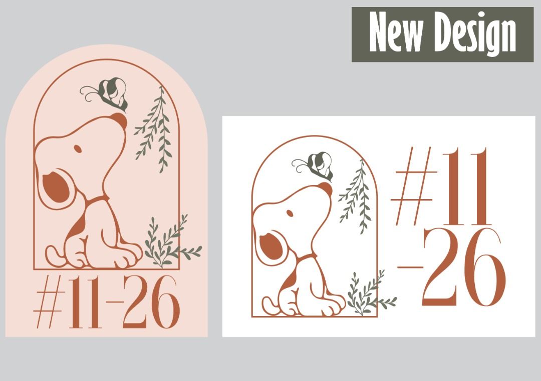 Custom Snoopy Acrylic Signage / Unit Number/ Door Sign, Furniture ...