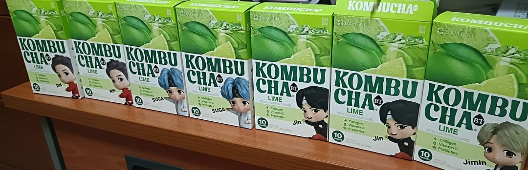 Damtuh Kombucha BTS( lime), Health & Nutrition, Health Supplements, Health Food, Drinks & Tonics ...