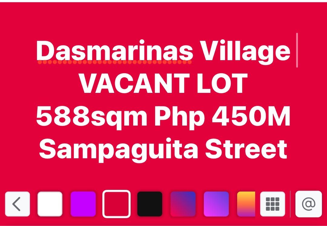 DASMA , facing East, rectangular shape, Property, For Sale, Lot on ...