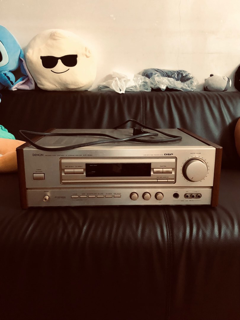 DENON AV surround amplifier AVC2530G with CD Direct function made in ...