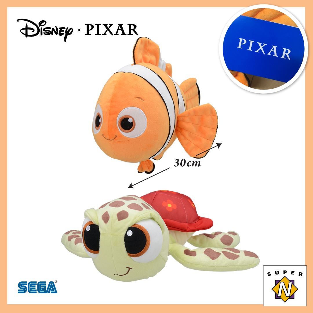 Disney • Pixar - Finding Nemo "Nemo & Squirt" Special Plush Toys by ...