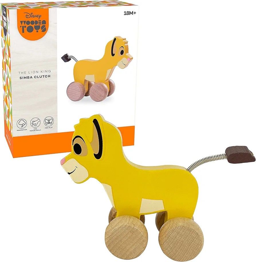 Disney Wooden Clutch Car Toys (Simba, Dumbo and Tigger), Hobbies & Toys ...