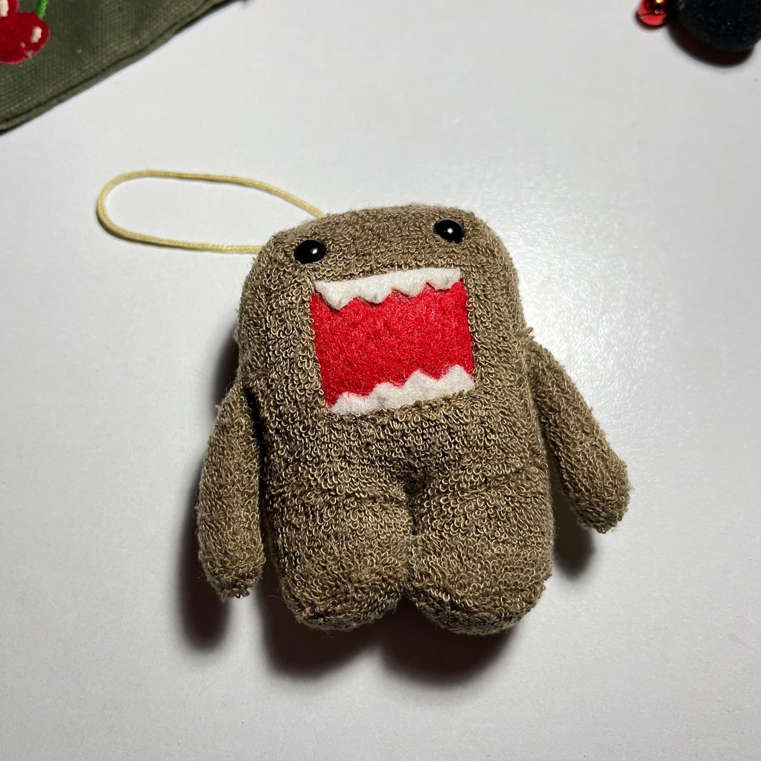 domo-kun plush charm|NHK merch *missing tags*|last photo for your ...