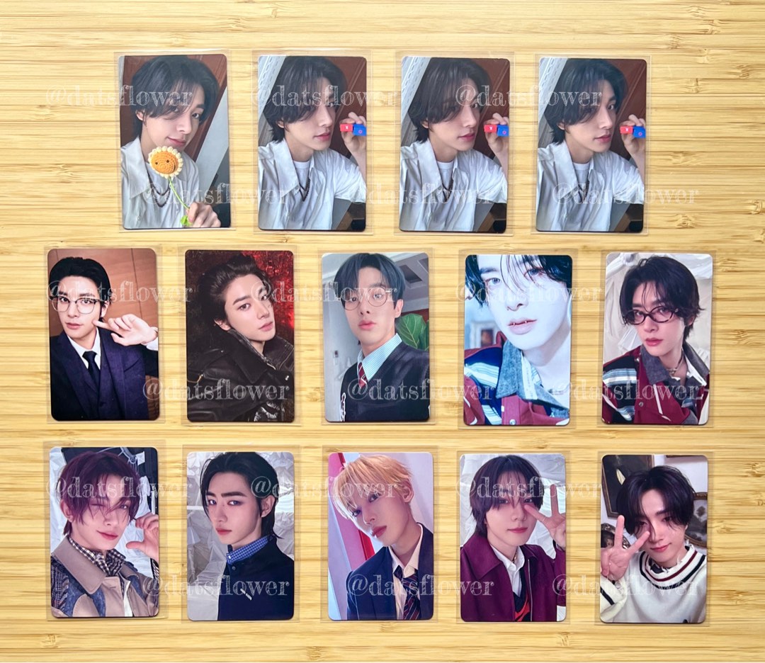 Enhypen Photocards romance untold border hakanai dark moon decelis academy pob pc specs ums ...