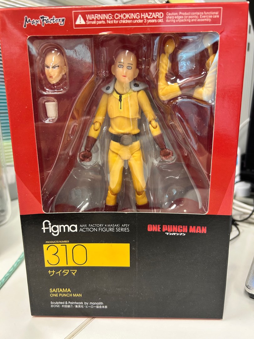 Figma 310 one punch man, 興趣及遊戲, 玩具 & 遊戲類 - Carousell