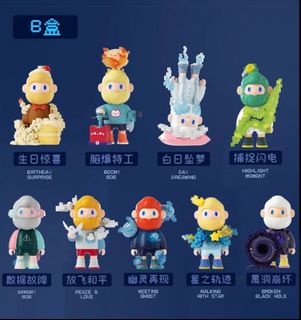 Farmer Bob Next Generation Pixel Universe Series Blind Box Cute Figures ...