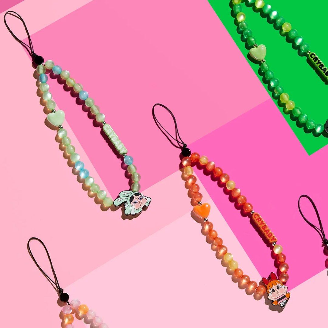 Pop mart - Crybaby Powerpuff girls phone charm - Buttercup & Bunny ...