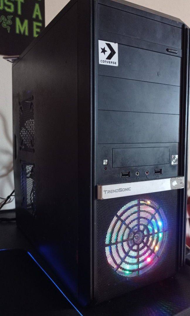 FULL SET Light Gaming PC, Computers & Tech, Desktops on Carousell