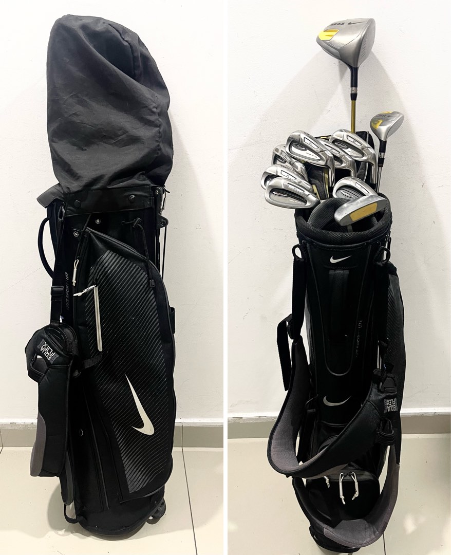 Golf set, Driver NIKE SQ 9.5°loft, Utility/Hybrid/Rescue NIKE SQ SUMO ...