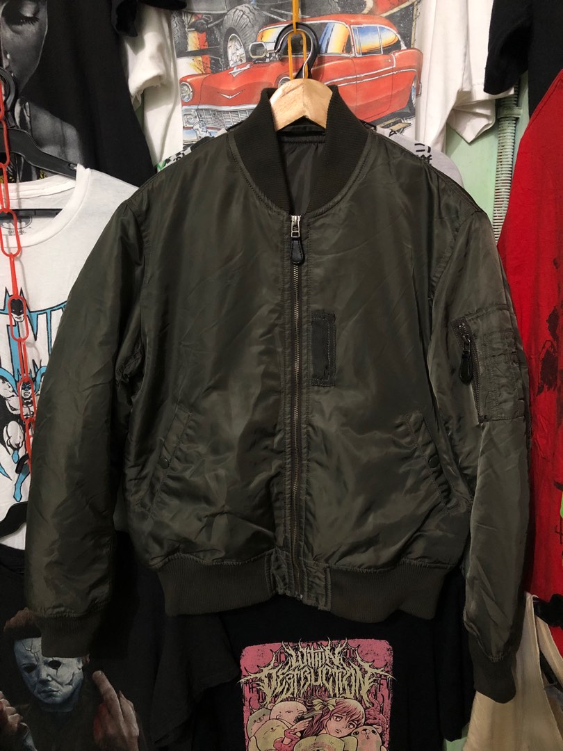 GU bomber semi puffer jacket, Men's Fashion, Coats, Jackets and ...