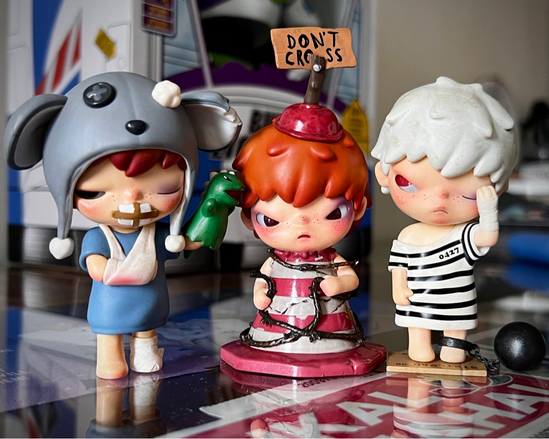 Hirono Unspoken, Traffic Cone, Manacle, Hobbies & Toys, Toys & Games on ...