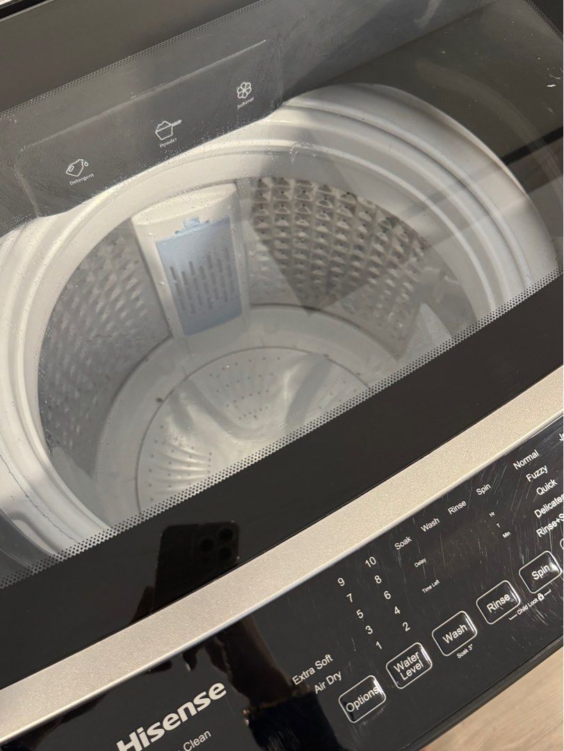Hisense Inverter Washing Machine 10.5kg, TV & Home Appliances, Washing ...