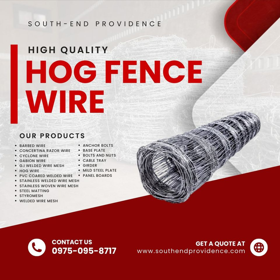 Hogwire 36 mtrs long | Hog Wire 9 Holes 47", Commercial & Industrial ...