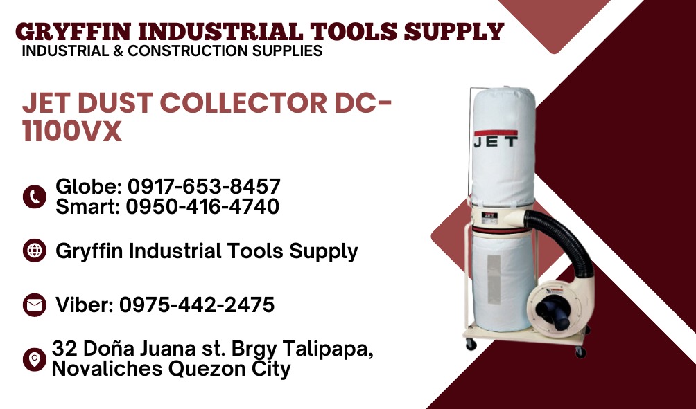 Jet Dust Collector DC-1100VX, Commercial & Industrial, Industrial ...