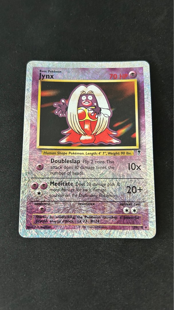 Jynx 25/110 Rare Reverse Holo Legendary Collection Pokemon Card TCG ...