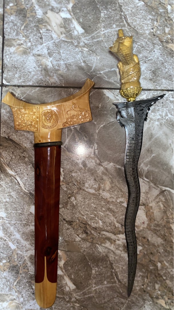 Keris kedah selit bilah saras, Hobbies & Toys, Collectibles & Memorabilia, Vintage Collectibles ...