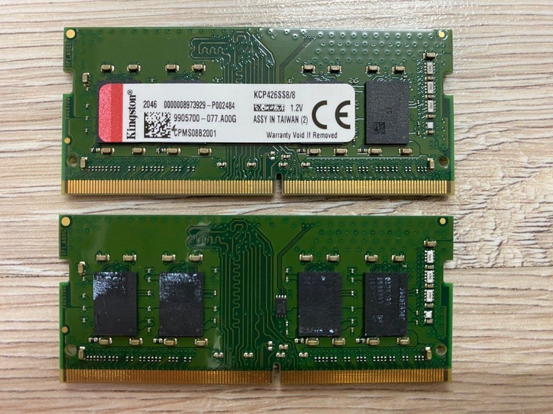 KINGSTON DDR4-SDRAM DDR4 2666Mhz - (8GB) x 2nos - For NoteBook (LapTop ...