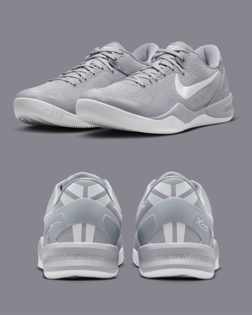 Kobe 8 Protro 'Wolf Grey', Men's Fashion, Footwear, Sneakers on Carousell