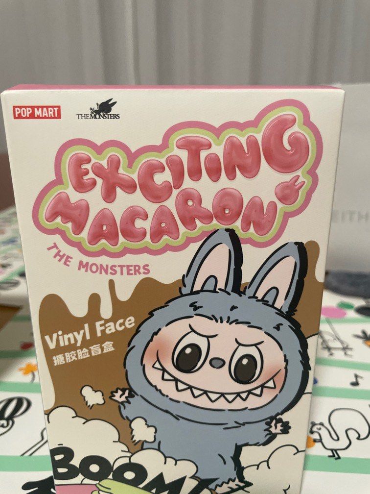 Labubu Macaron V1 Sesame, Hobbies & Toys, Toys & Games on Carousell