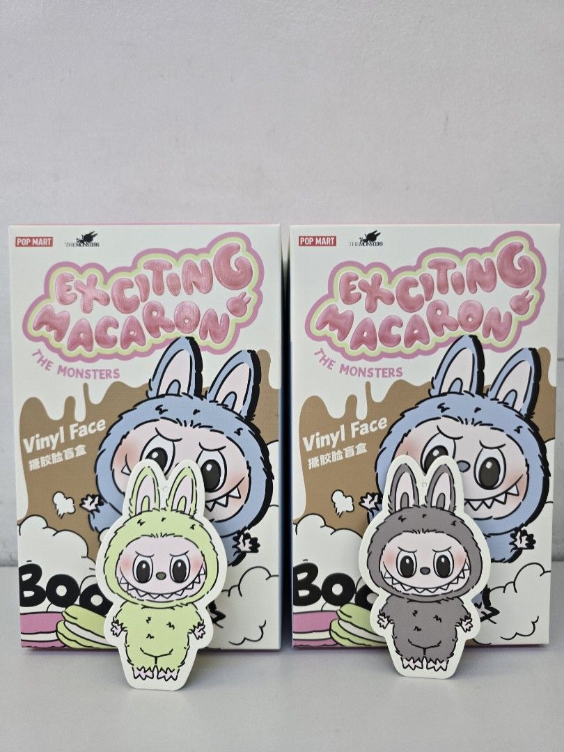 Labubu Tasty Macaron V1, Hobbies & Toys, Toys & Games on Carousell
