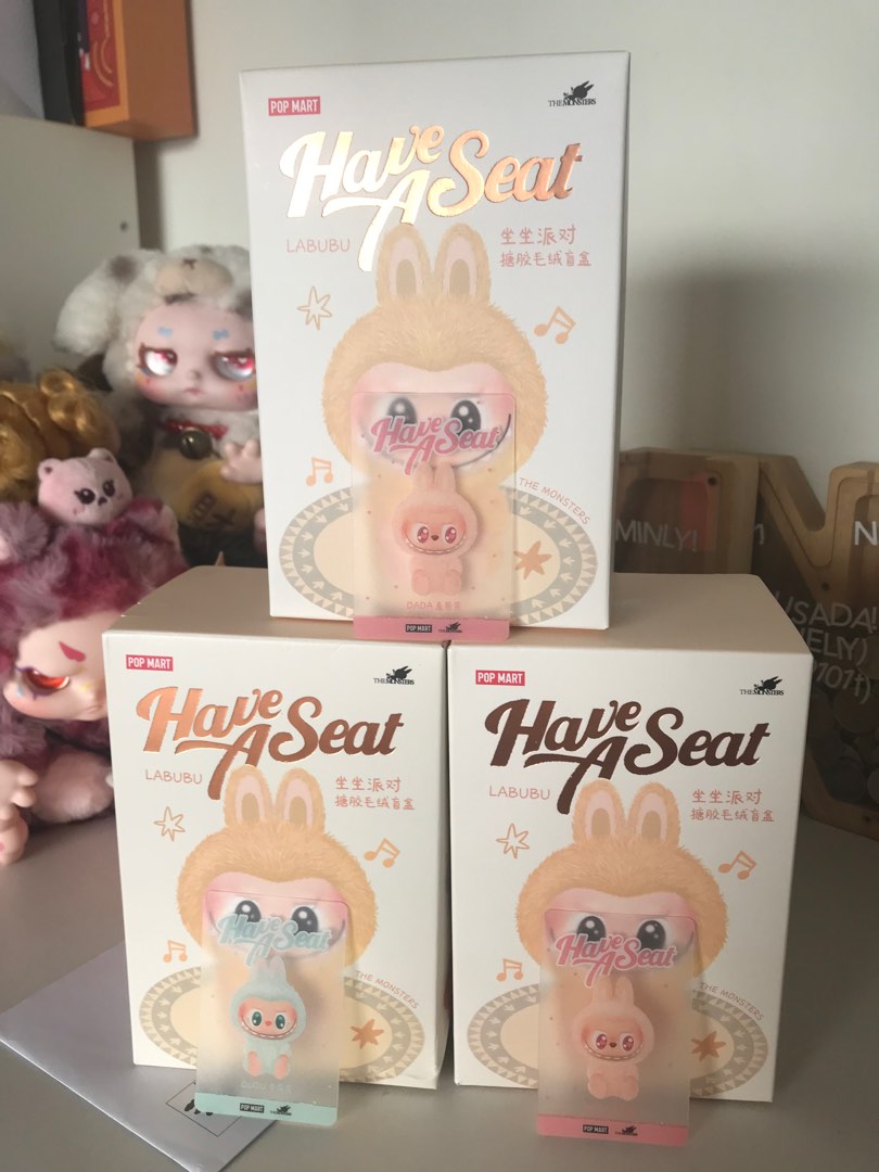 Labubu V.2 Dada, Hobbies & Toys, Toys & Games on Carousell