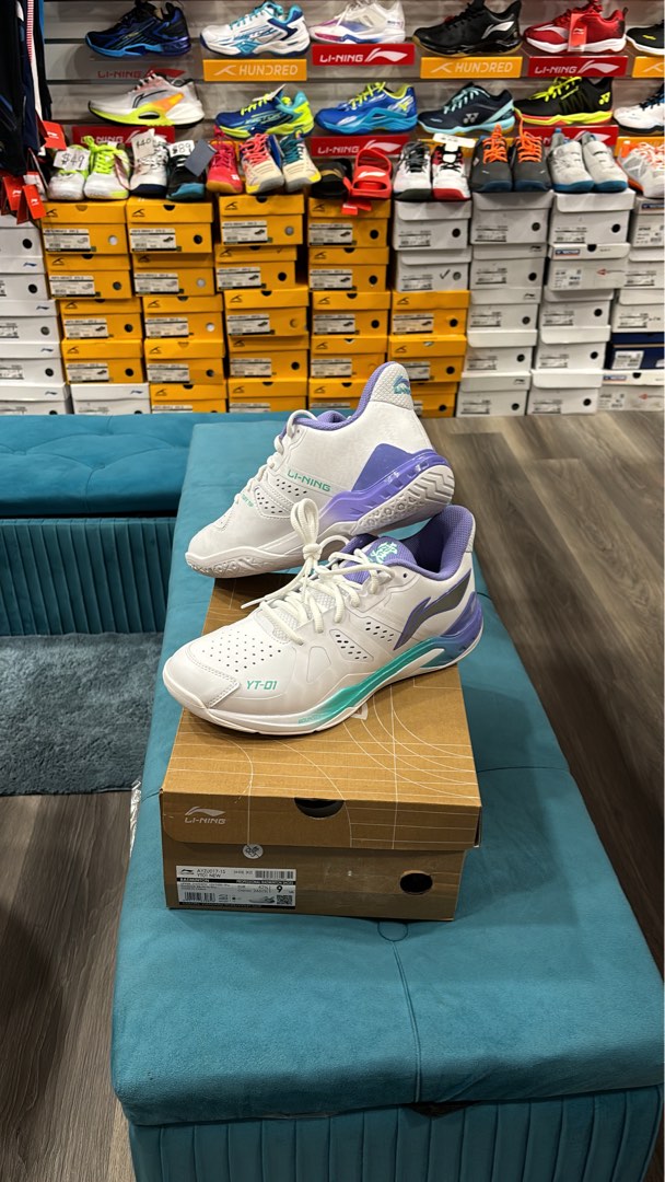Li-Ning badminton shoes New Yun Ting YT-01, Men's Fashion, Footwear ...