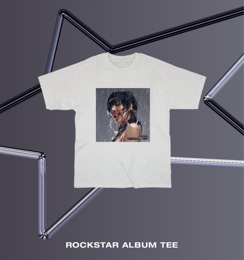 Blackpink Lisa Rockstar Merch, Men's Fashion, Activewear on Carousell