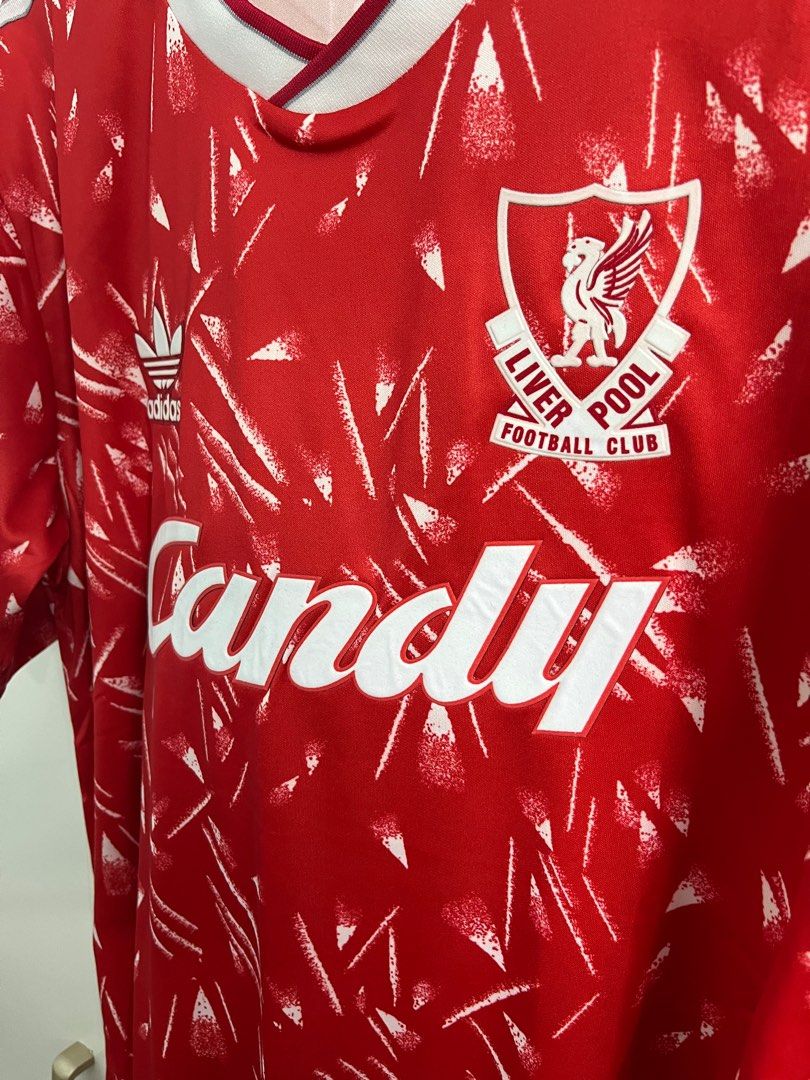 Liverpool retro 89/91, Men's Fashion, Activewear on Carousell