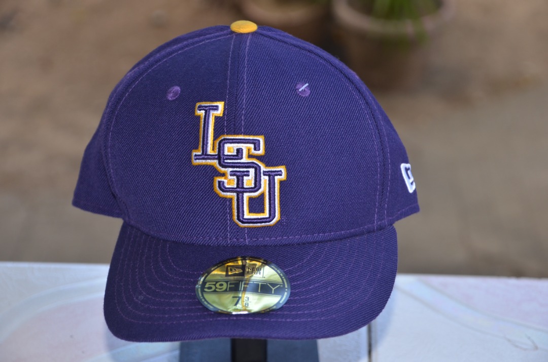 LSU Tiger New Era 59Fifty Fitted Cap, Men's Fashion, Watches ...
