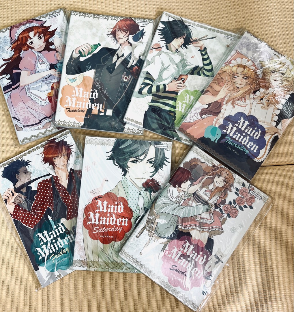 Maid Maiden by Kaoru complete set, Hobbies & Toys, Books & Magazines ...